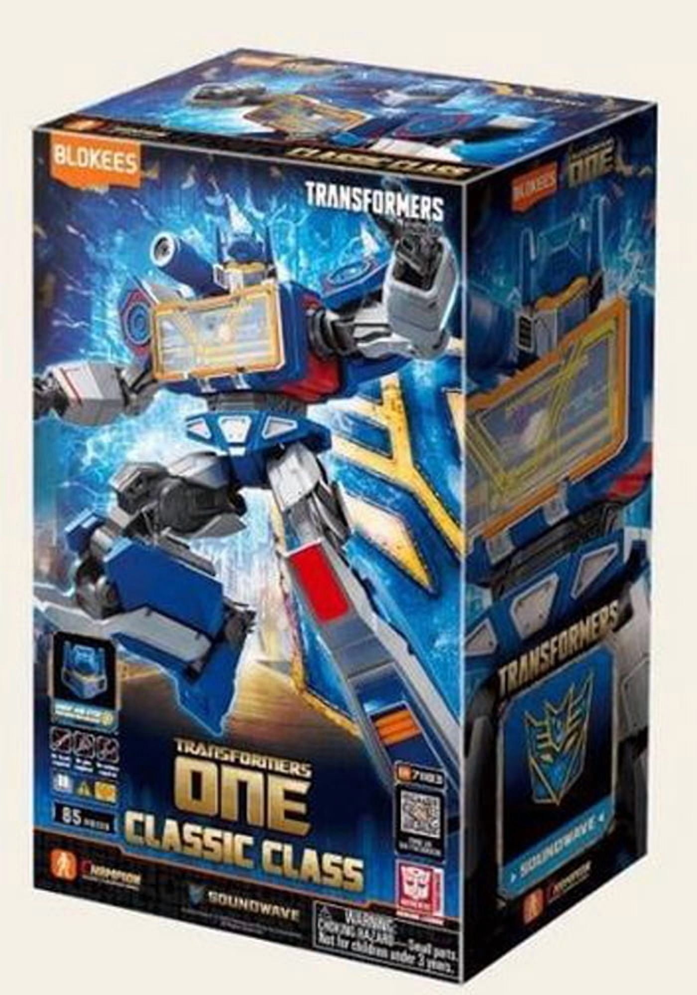 Blokees Transformers Classic Class Transformers One Soundwave Model Kit ...