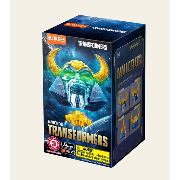 Blokees Transformers Galaxy Version 8th Unicron-Head Model Kit Assembly ...