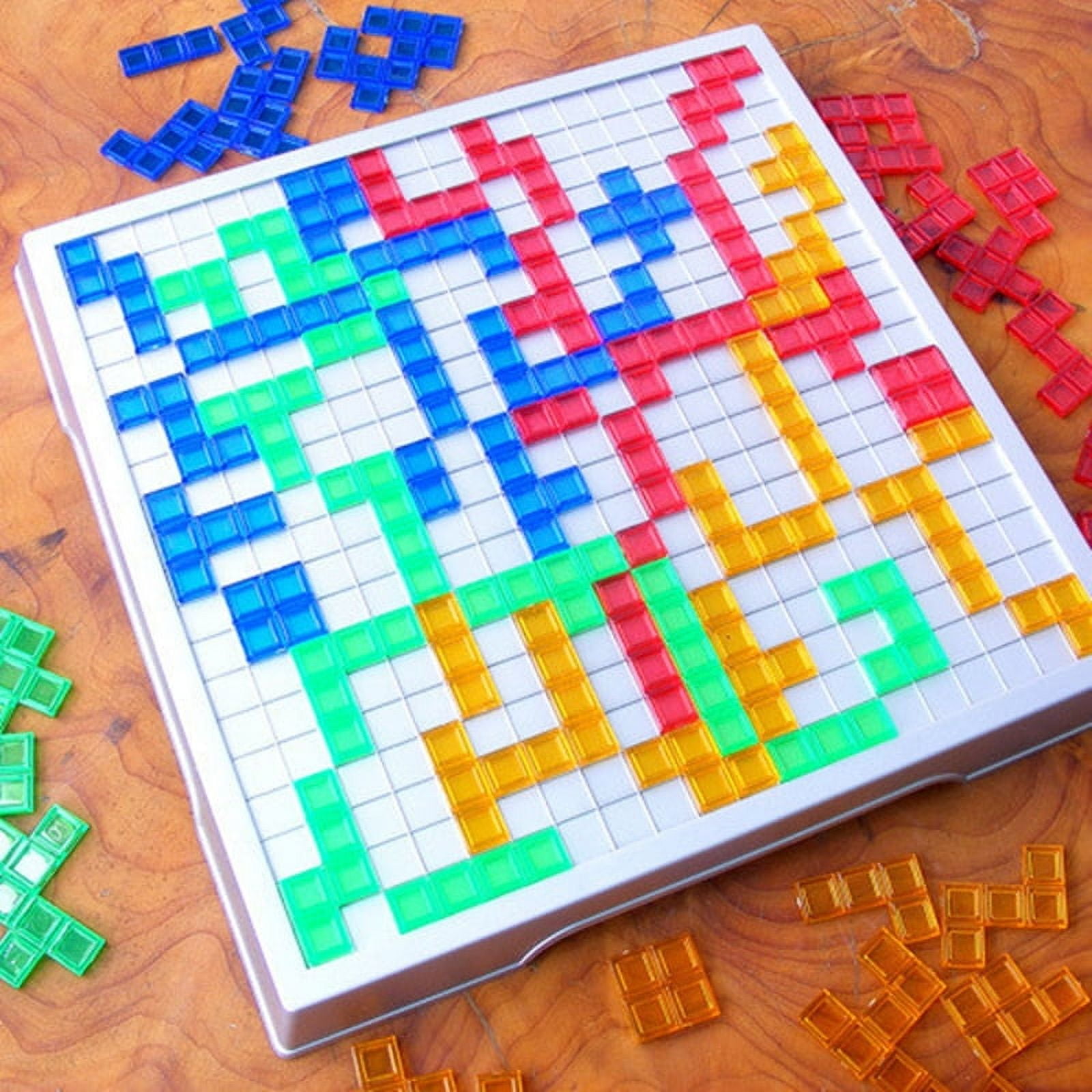 Blokus Board Game Educational Toys Squares Game Easy To Play For ...