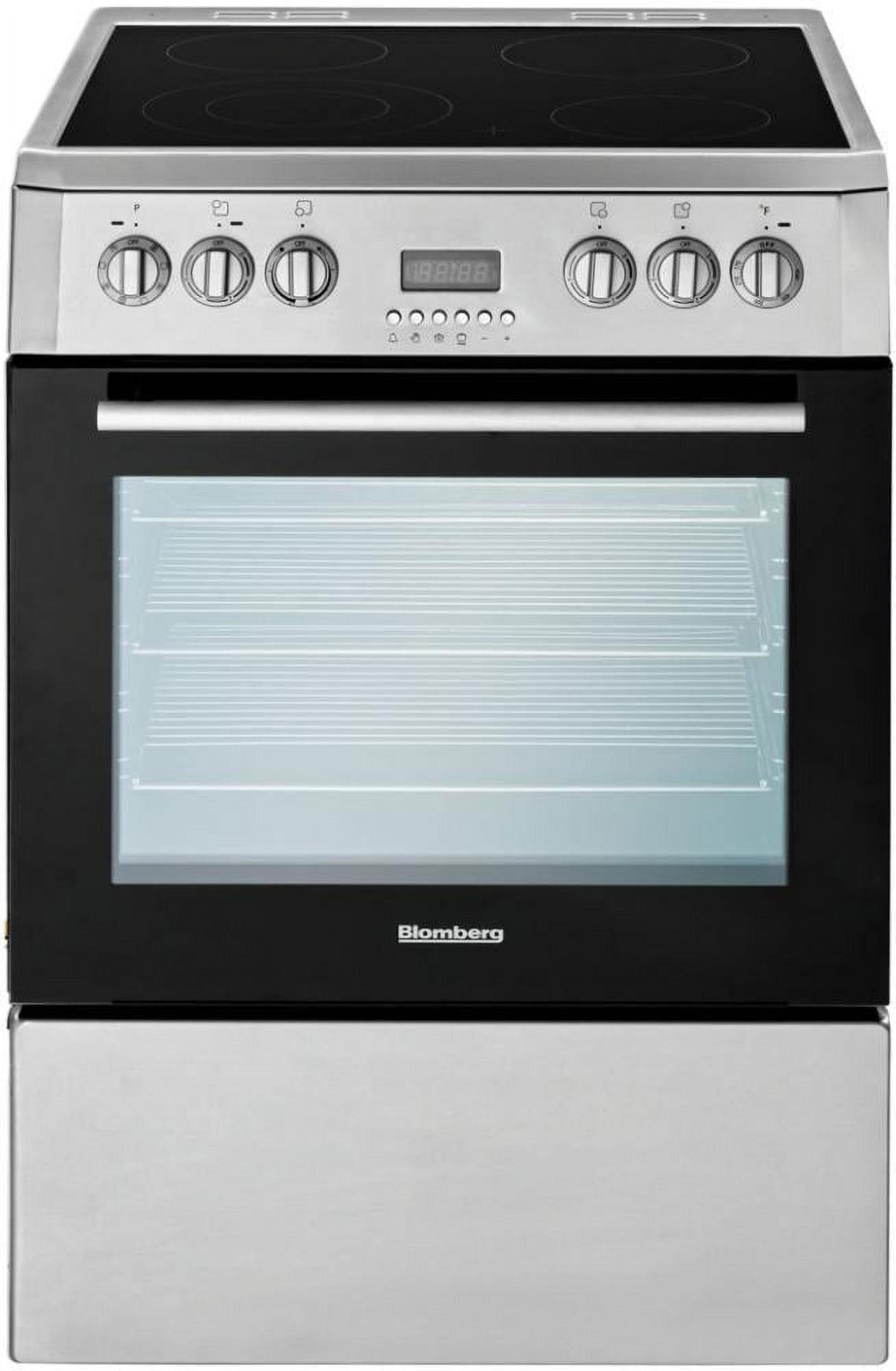 BLOMBERG APPLIANCES BERU24102SS freestanding smoothtop electric range ...