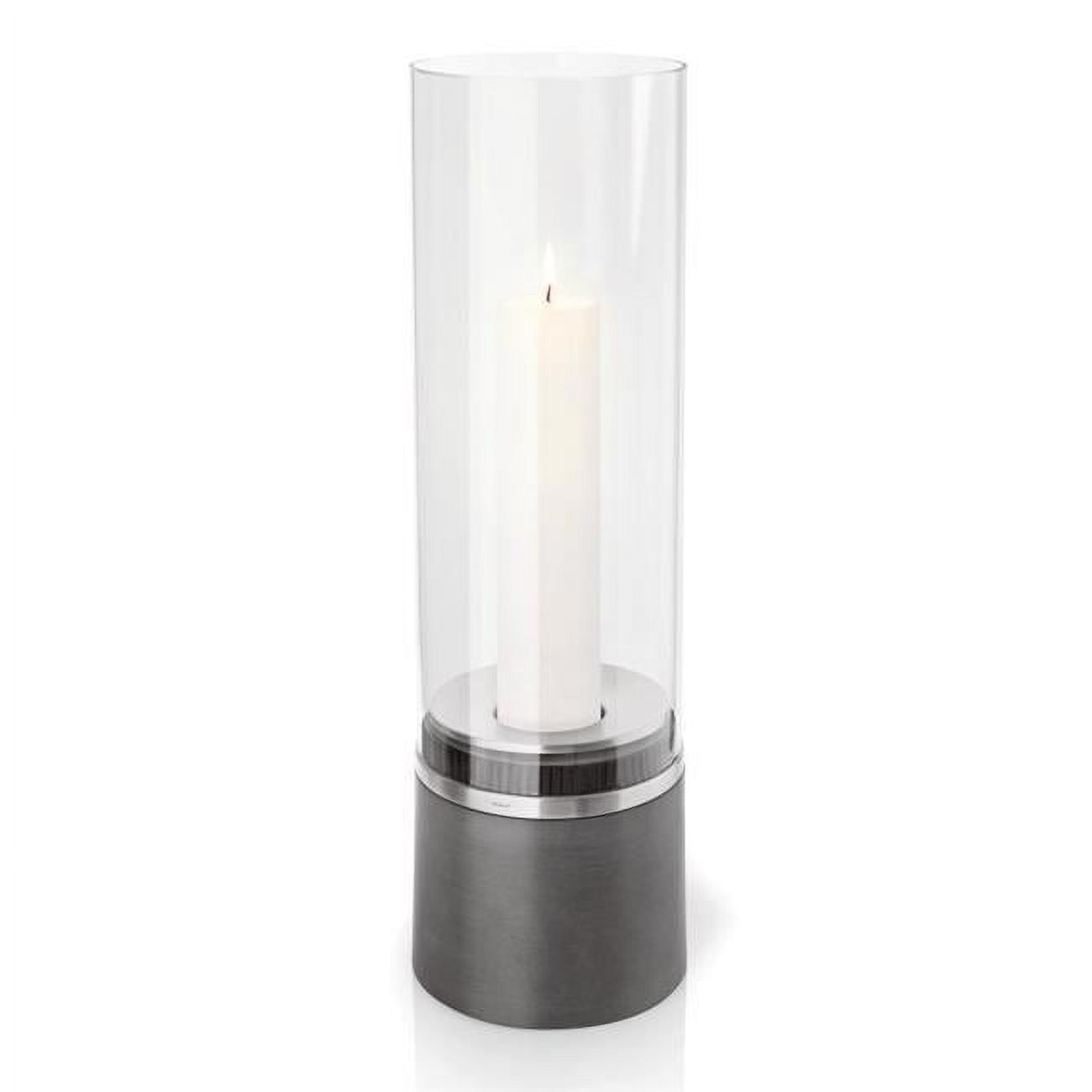 Blomus 65275 Polystone & Glass Lantern with Candle, 60 cm - Walmart.com