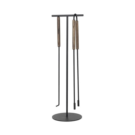 Blomus 66157 Ashi Fireplace Tool Set, Brown - 3 Piece - Walmart.com