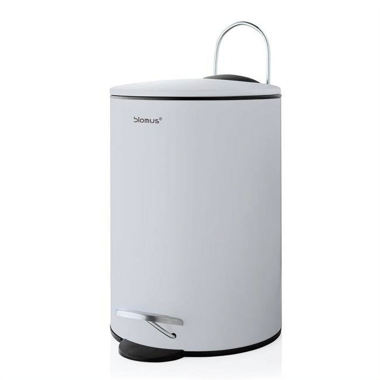 Blomus 68993 3 Litre Tubo Pedal Bin Wastepaper Basket, Microchip ...