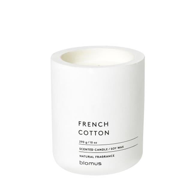 Blomus Fragra Large Lily White Candle - French Cotton - Walmart.com