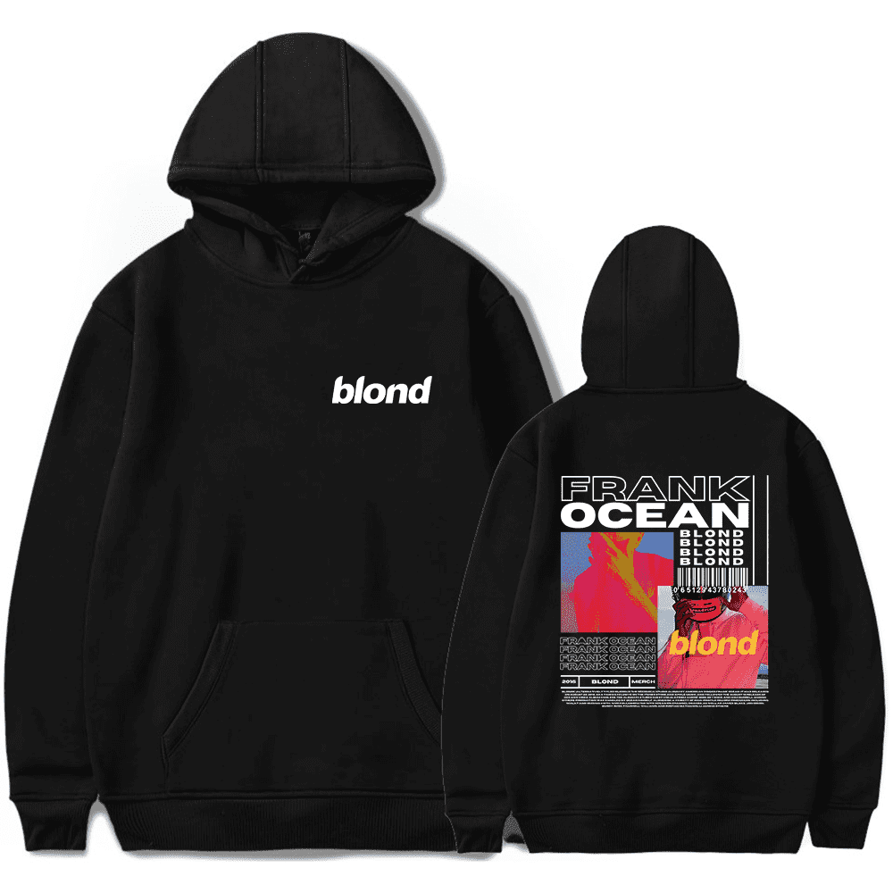 Blond Blonde Album Cover Hoodie Frank Ocean Merch Hoodies Fashion Hip Hop Rapper Men Women ...
