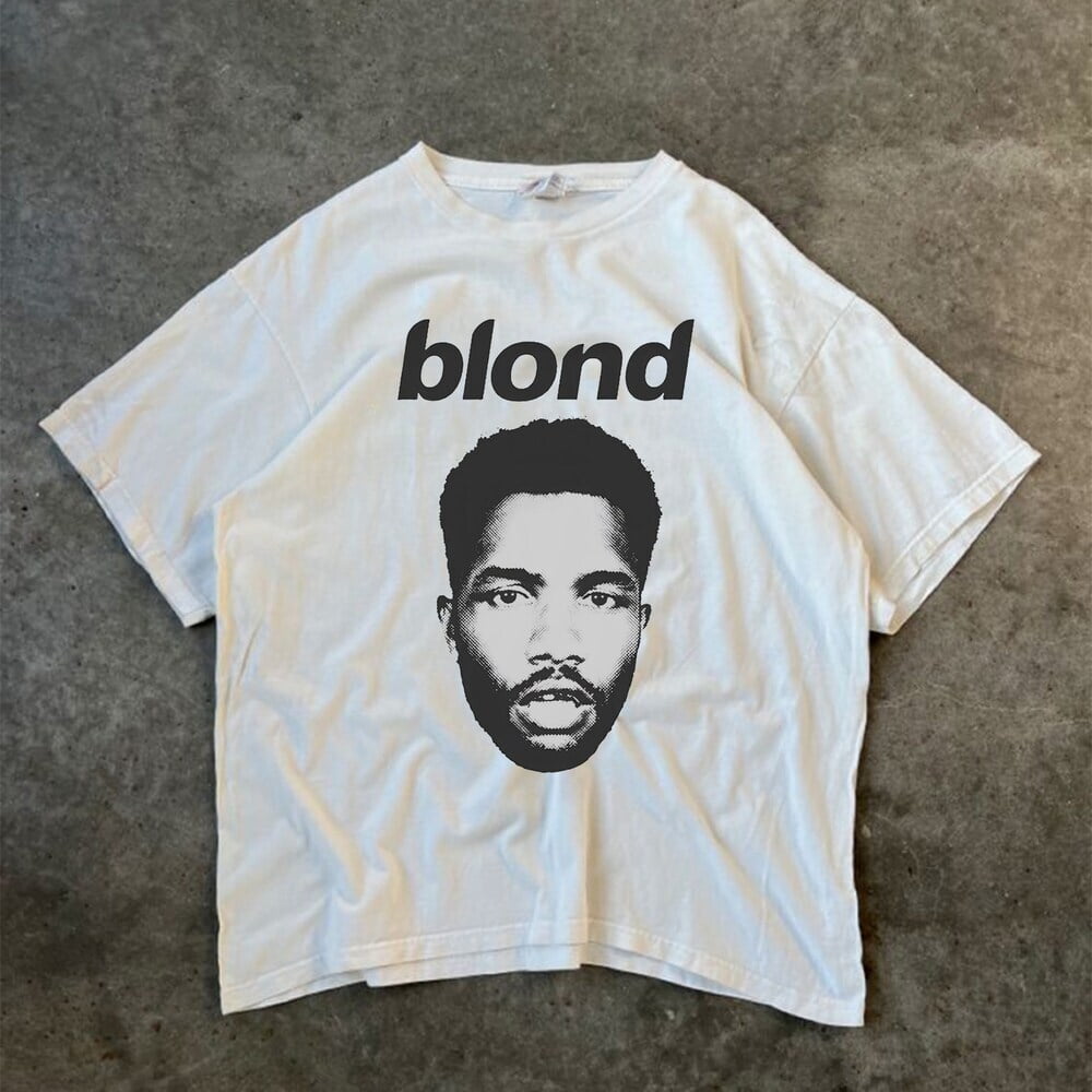Blond Graphic T-shirt - Hip Hop Clothing - Frank Ocean Tee - Music ...