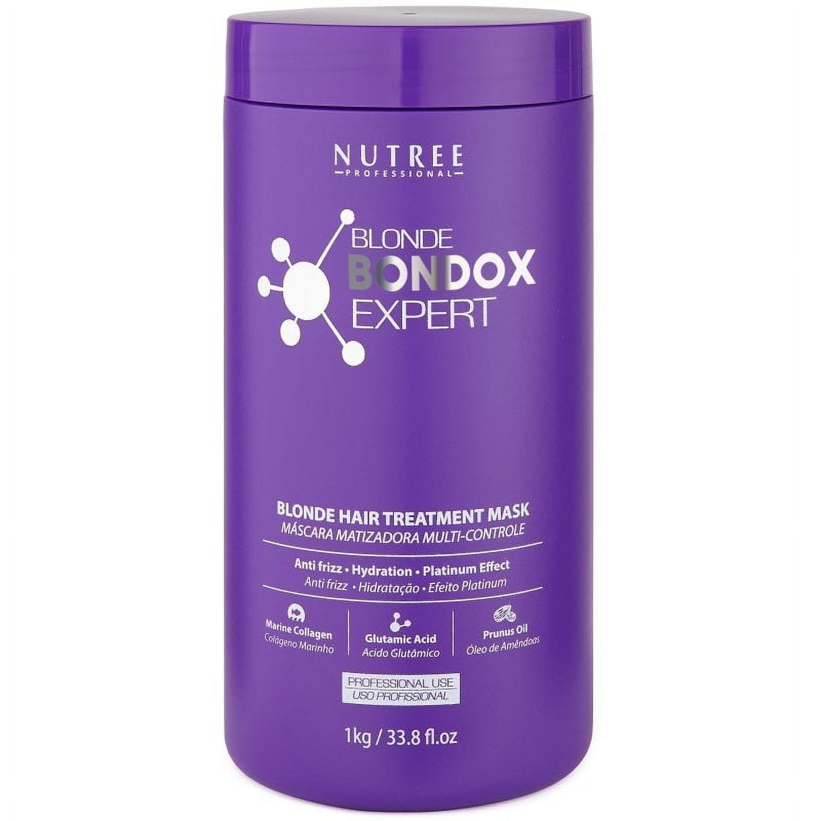 Nutree Blonde Bondox Purple Toning Mask for Hydration and Collagen, 33. ...