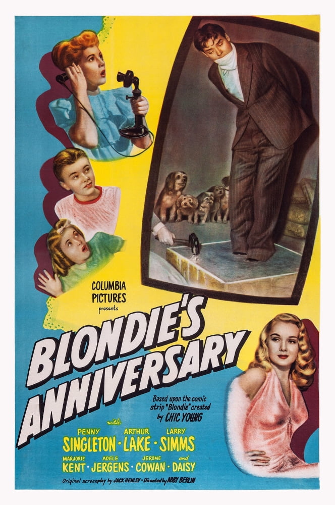 Blonde'S Anniversary Us Poster Art Clockwise From Top Left: Penny ...