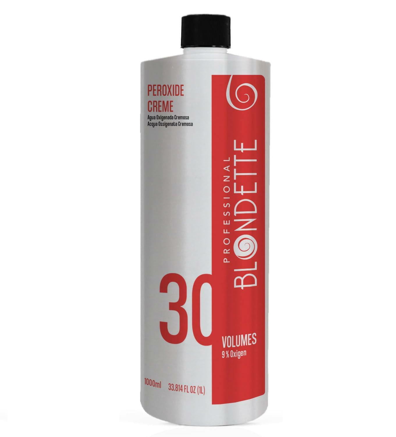 Blondette Professional Peroxide Cream - 30 Volumes 9% Oxygen - Walmart.com