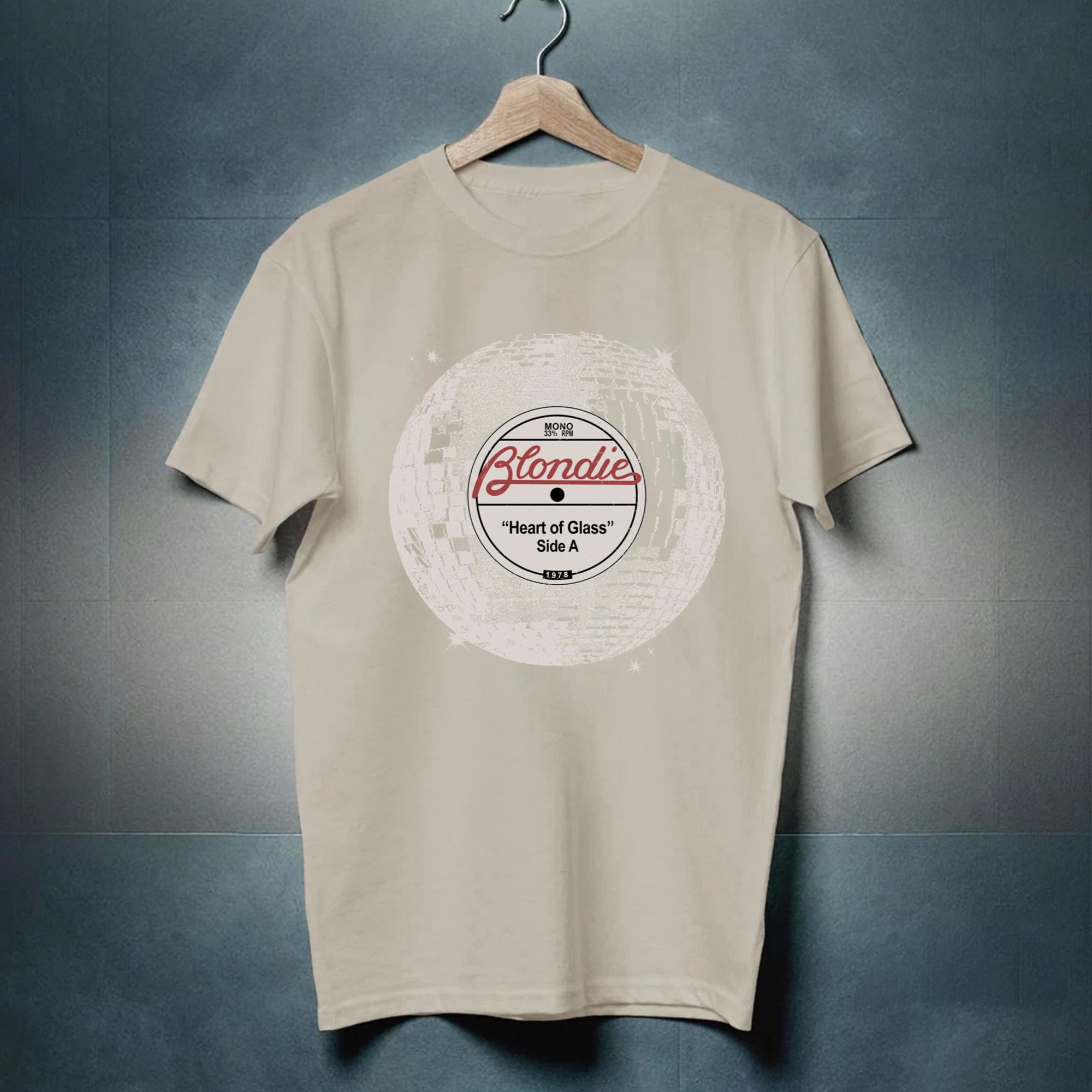 Blondie Heart Of Glass 90s Short Sleeve T Shirt Unisex New New Shirt-TH32812 - Walmart.com