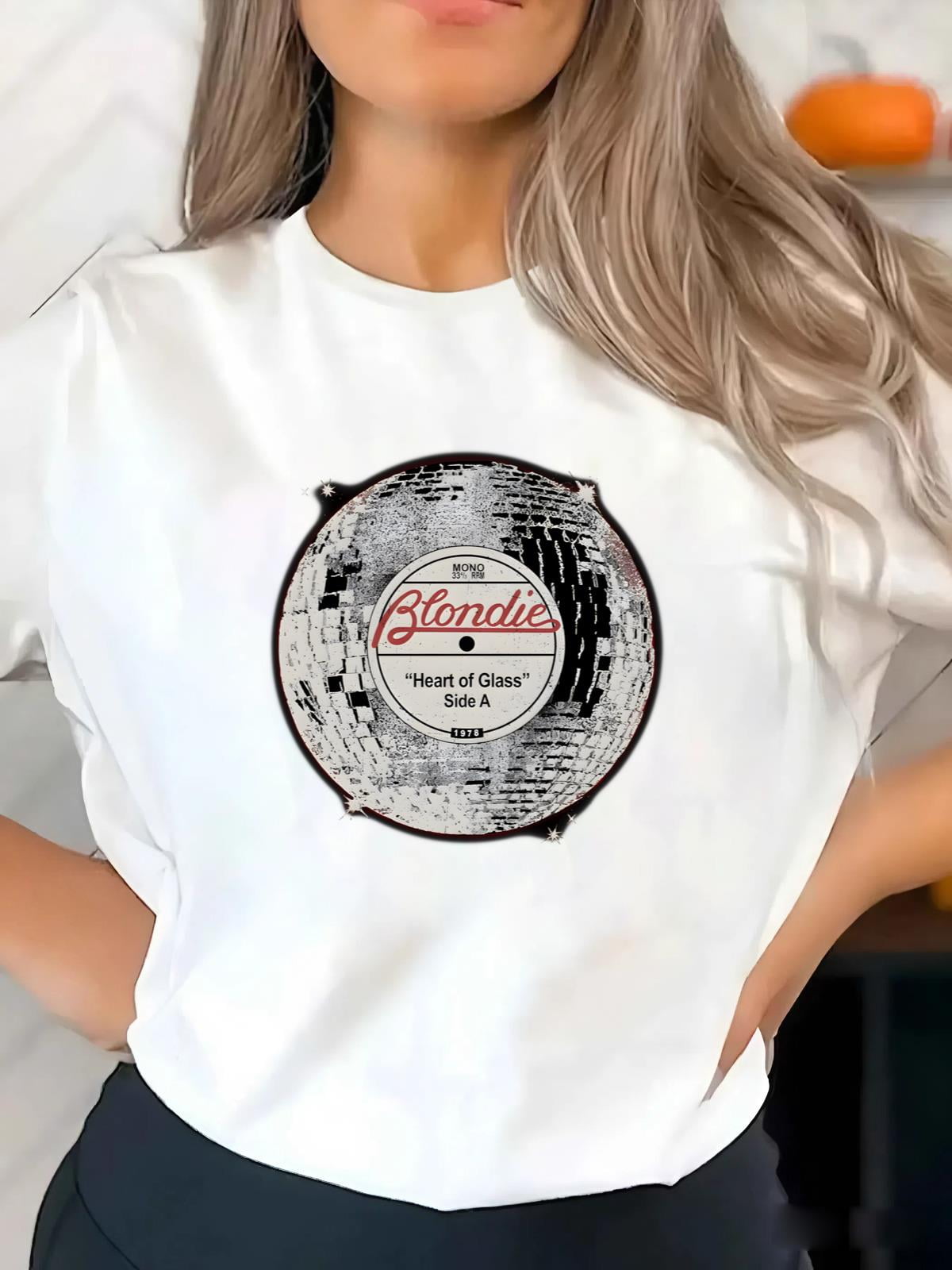 Blondie Heart of Glass 90s Retro Music Style Unisex Tee V60585, for men ...