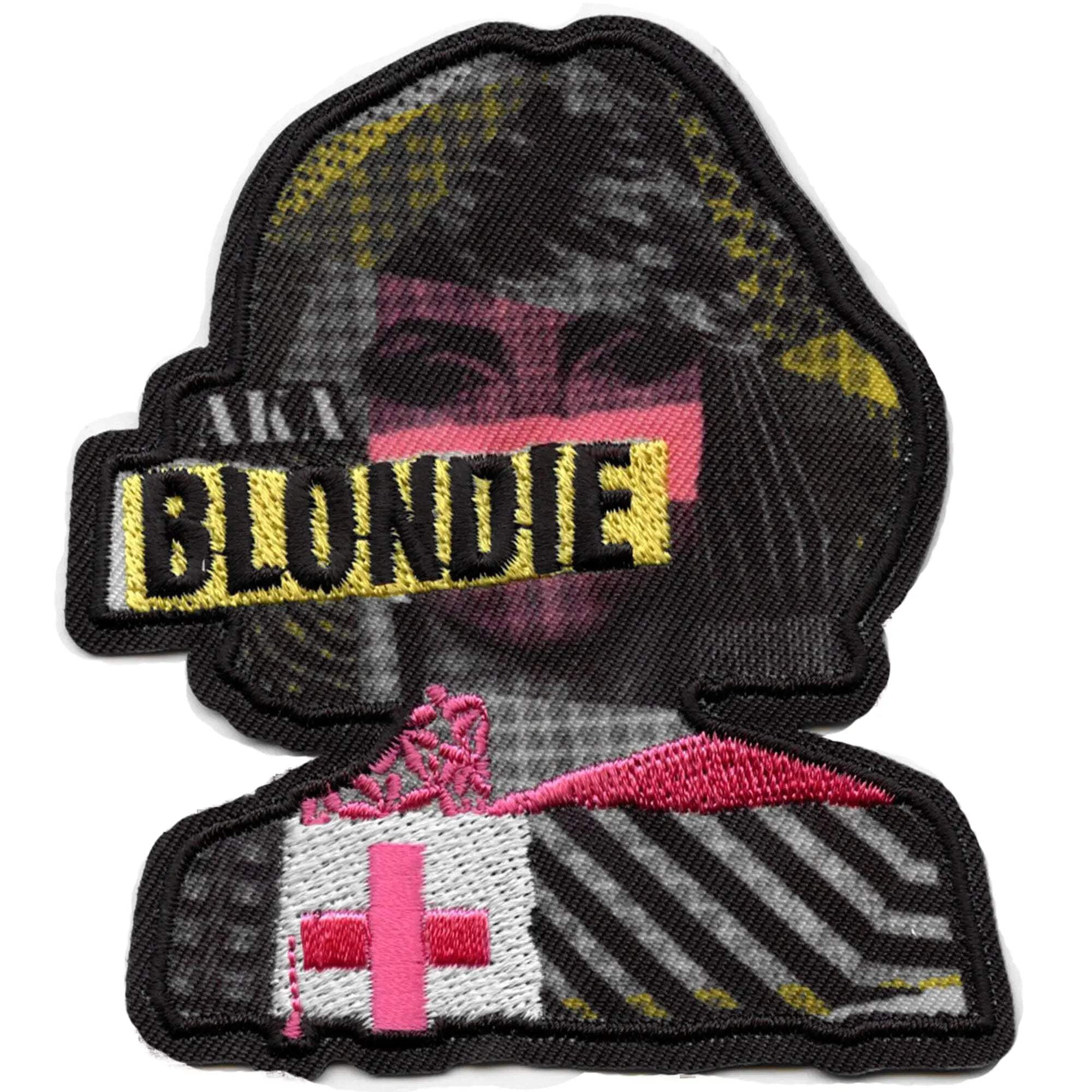 Blondie Magazine Collage Patch New Wave Portrait Sublimated Embroidered ...