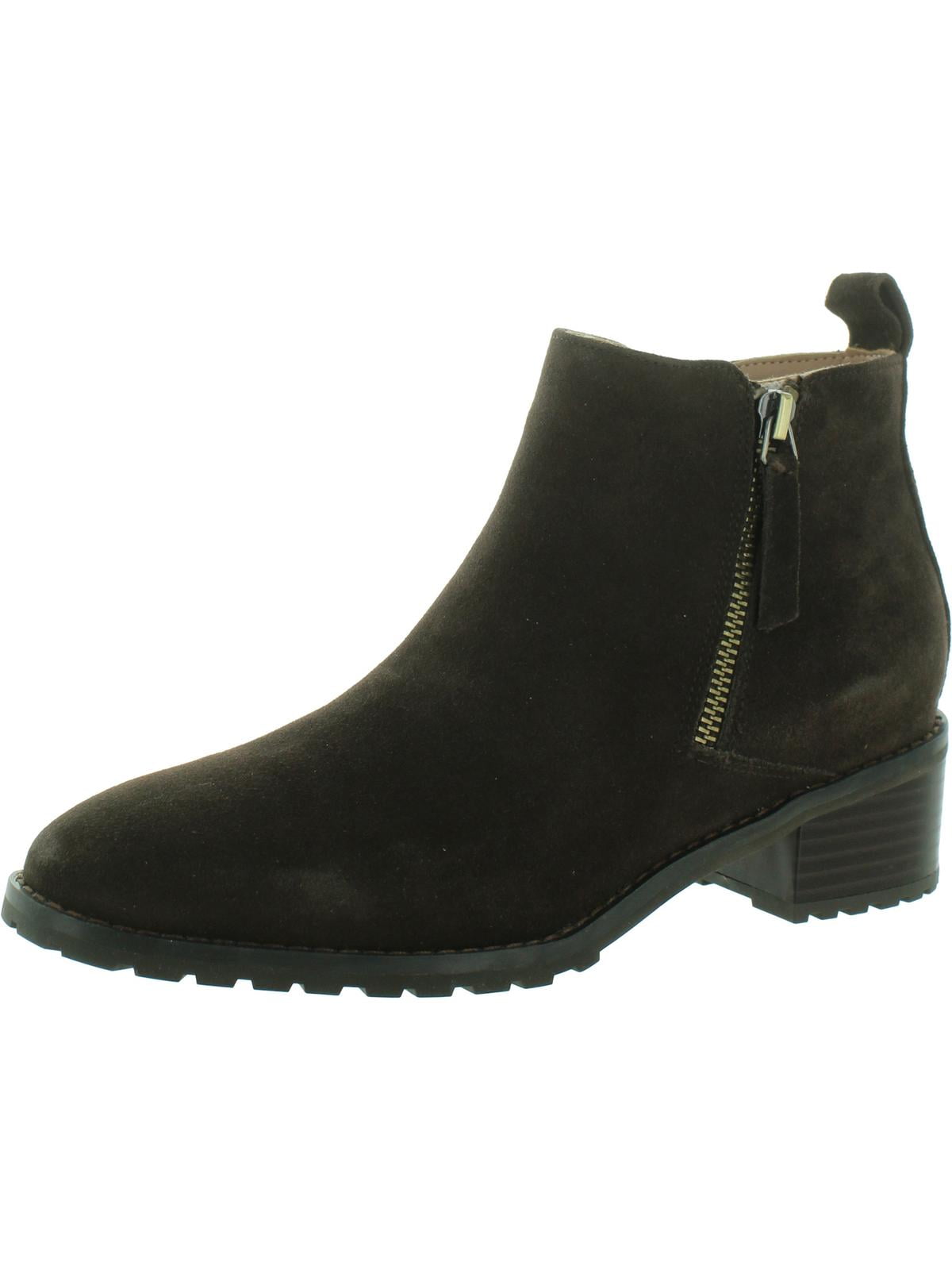 Blondo Womens Samara Suede Square Toe Ankle Boots - Walmart.com