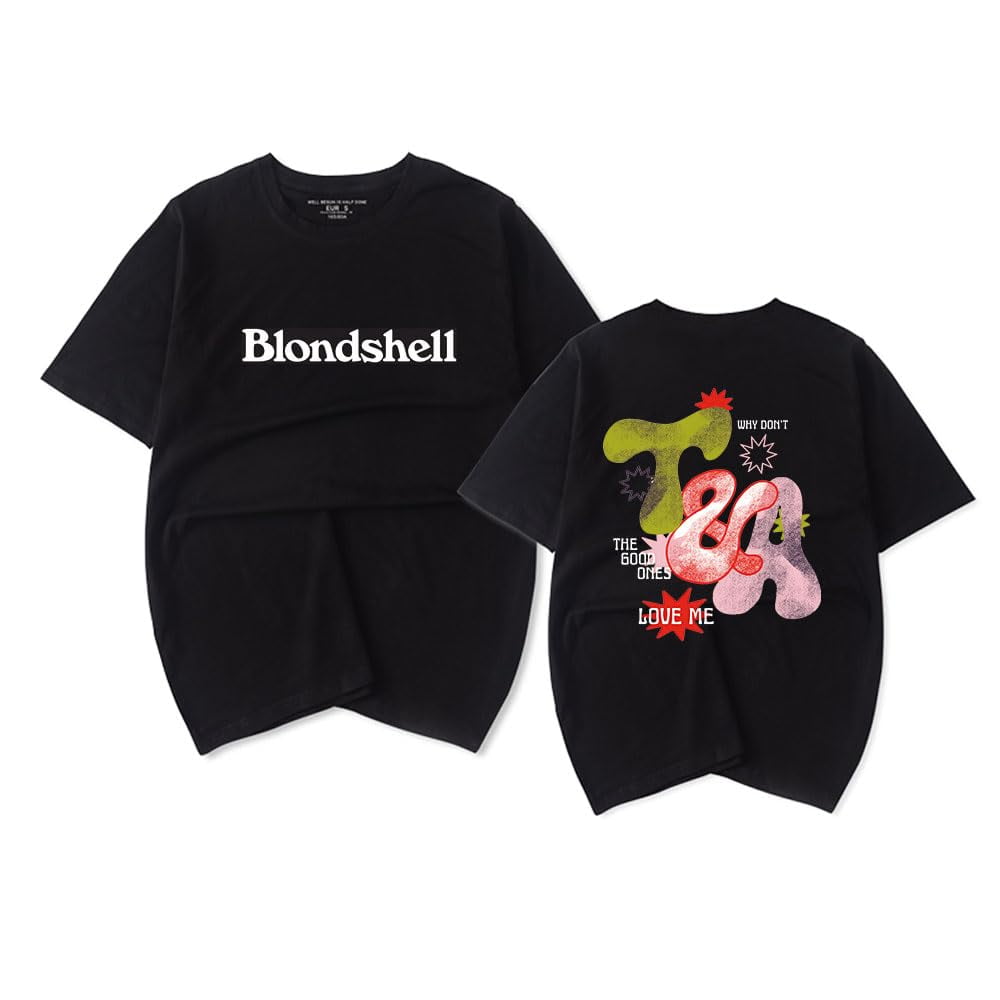 Blondshell If You Asked 4 A Picture Tour 2025T-Shirt Unisex Short Sleeve Round Neck Tee ...