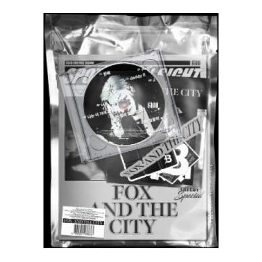 Bloo - Fox And The City - incl. 48pg Photobook, Sticker Pack, 3 ...