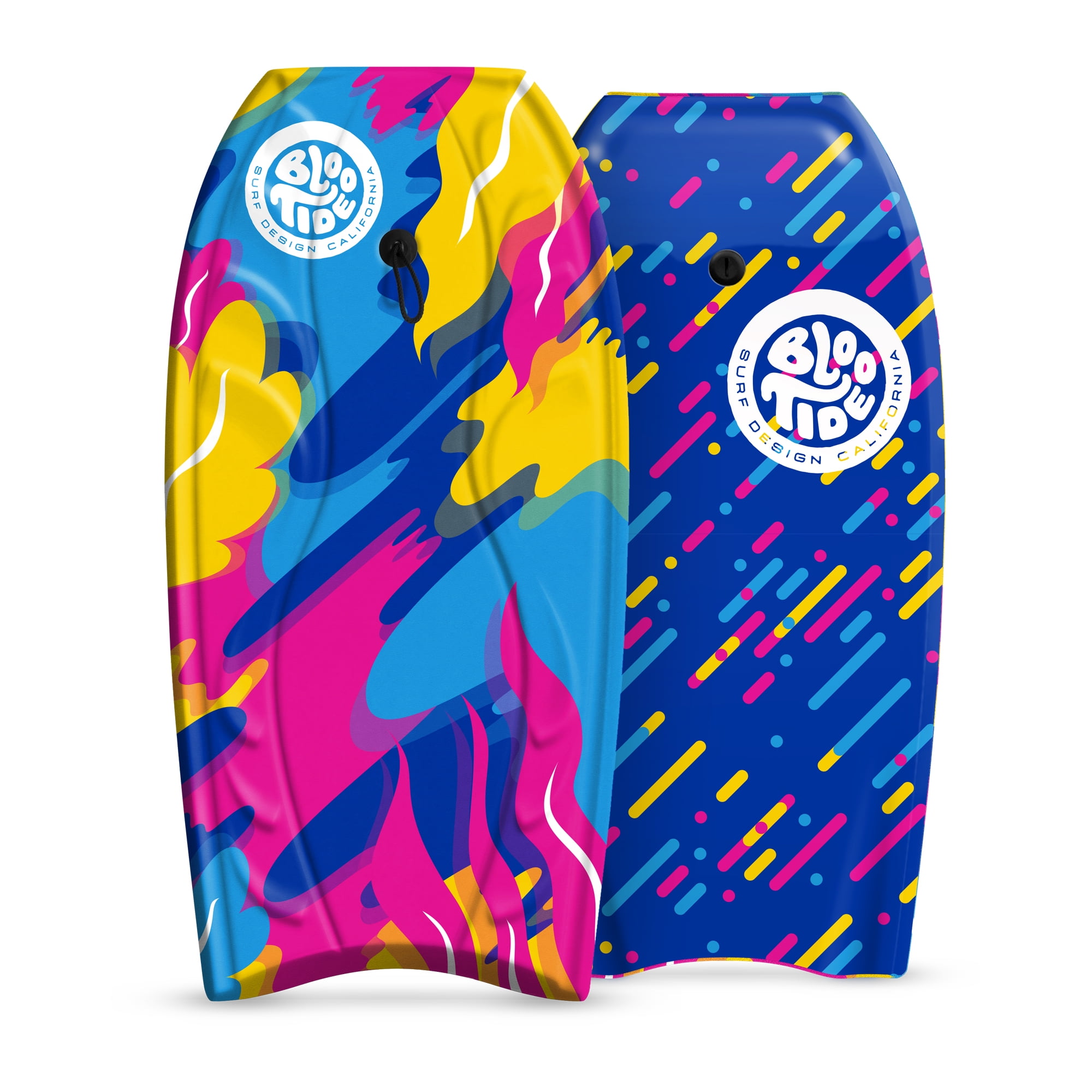 Bloo Tide 40" Pink & Blue Bodyboard, Leash Included - Walmart.com