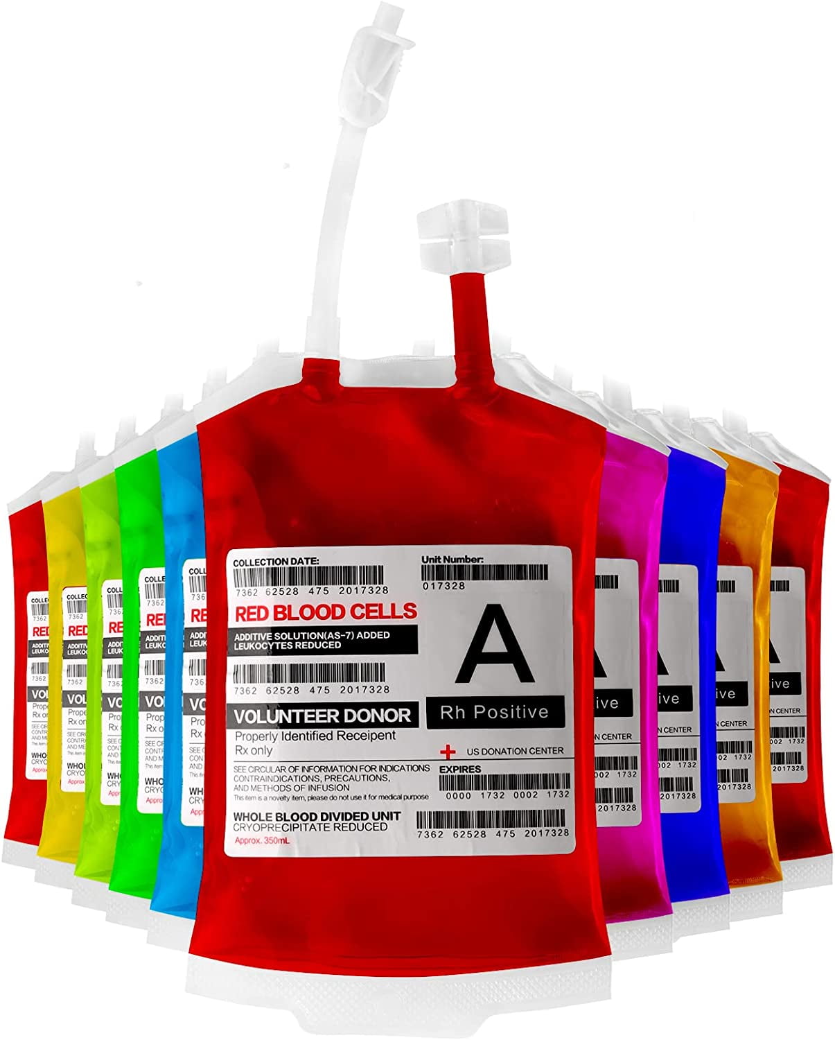 Blood Bags for Drinks - Halloween Party Decorations, Vampire ...