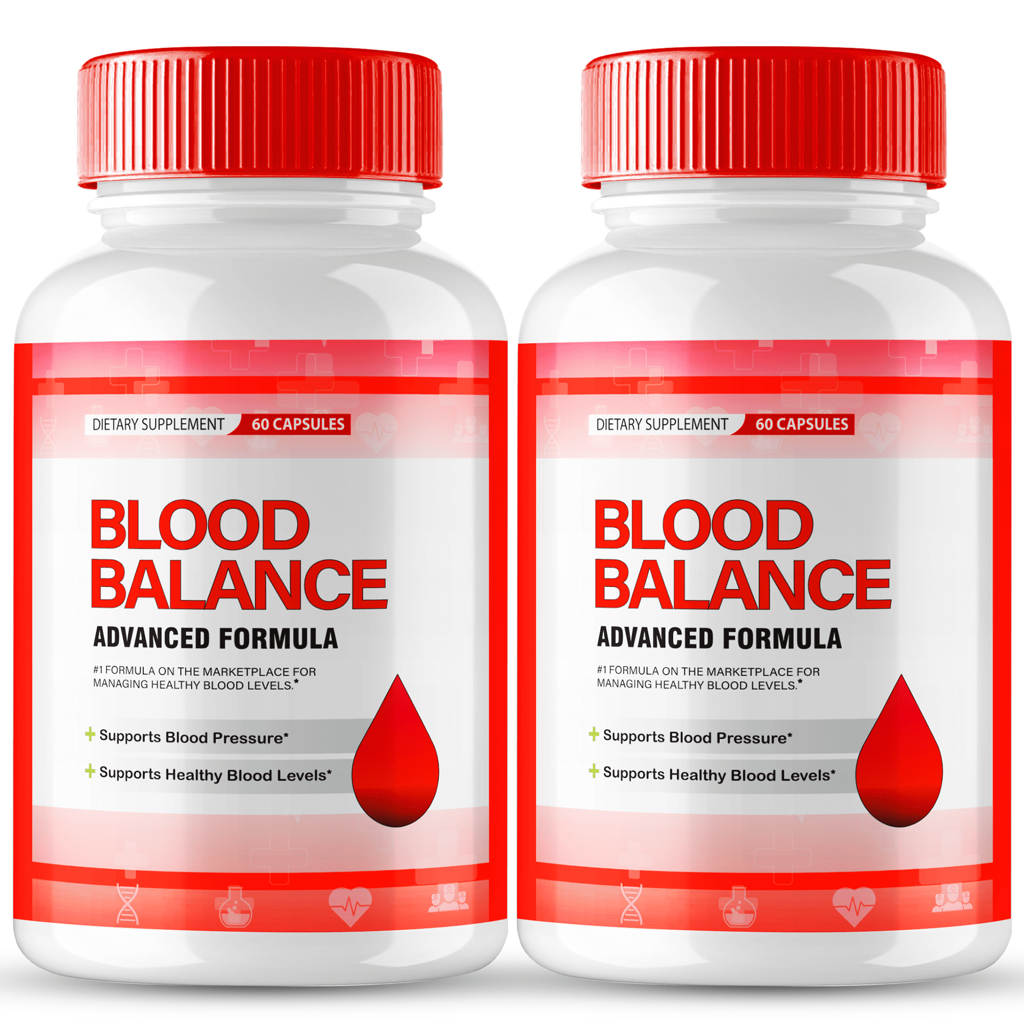 Blood Balance Blood Formula Support Supplement Capsules, Official ...