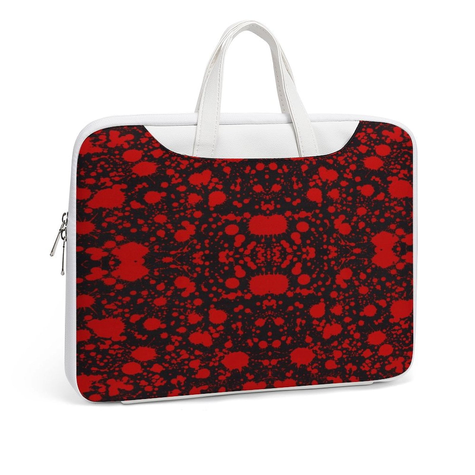 Blood Black And Red Horror PU Leather Laptop Bag Women Man Office ...