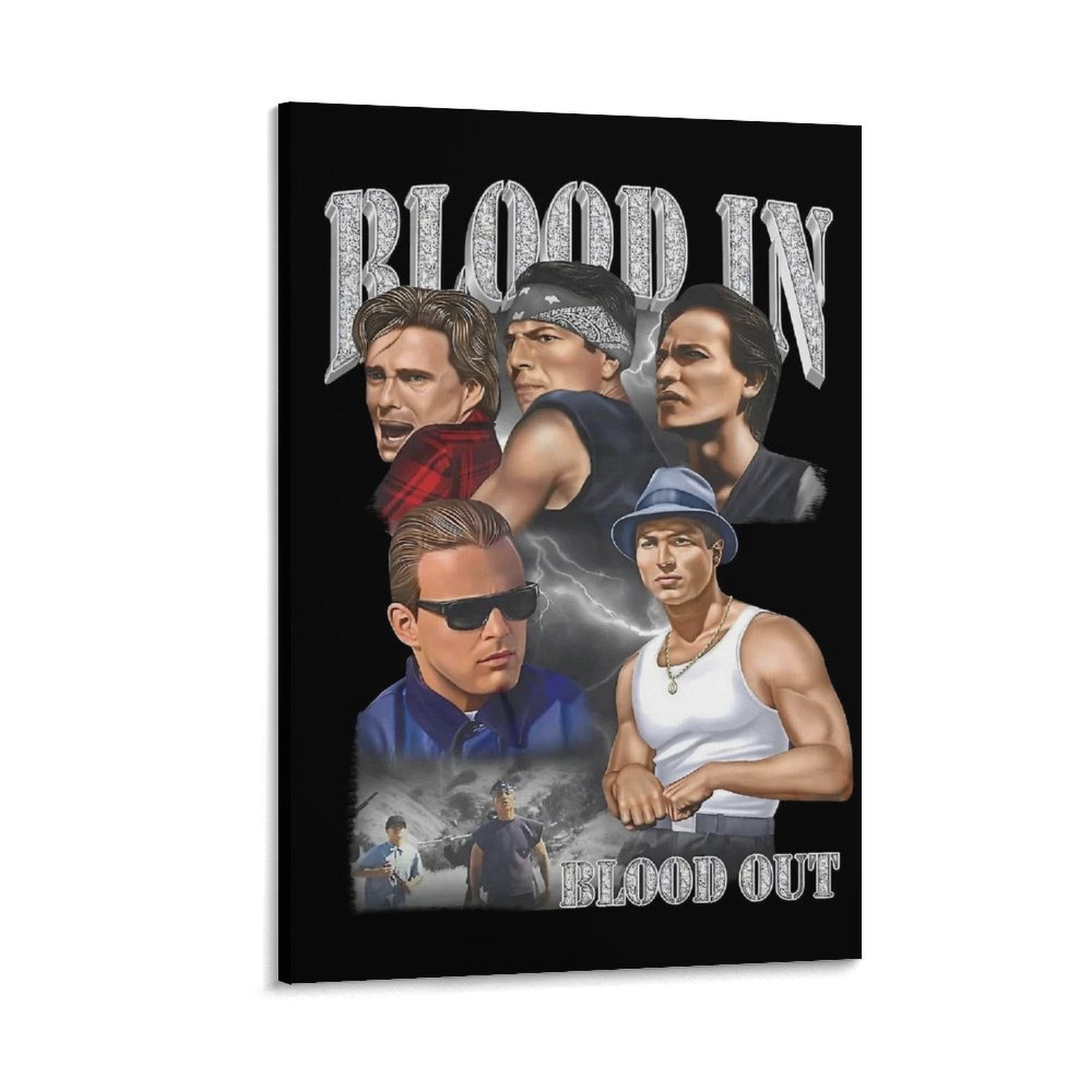 Blood In Blood Out Bound By Honor Vatos Locos Movie Poster (11) Canvas ...