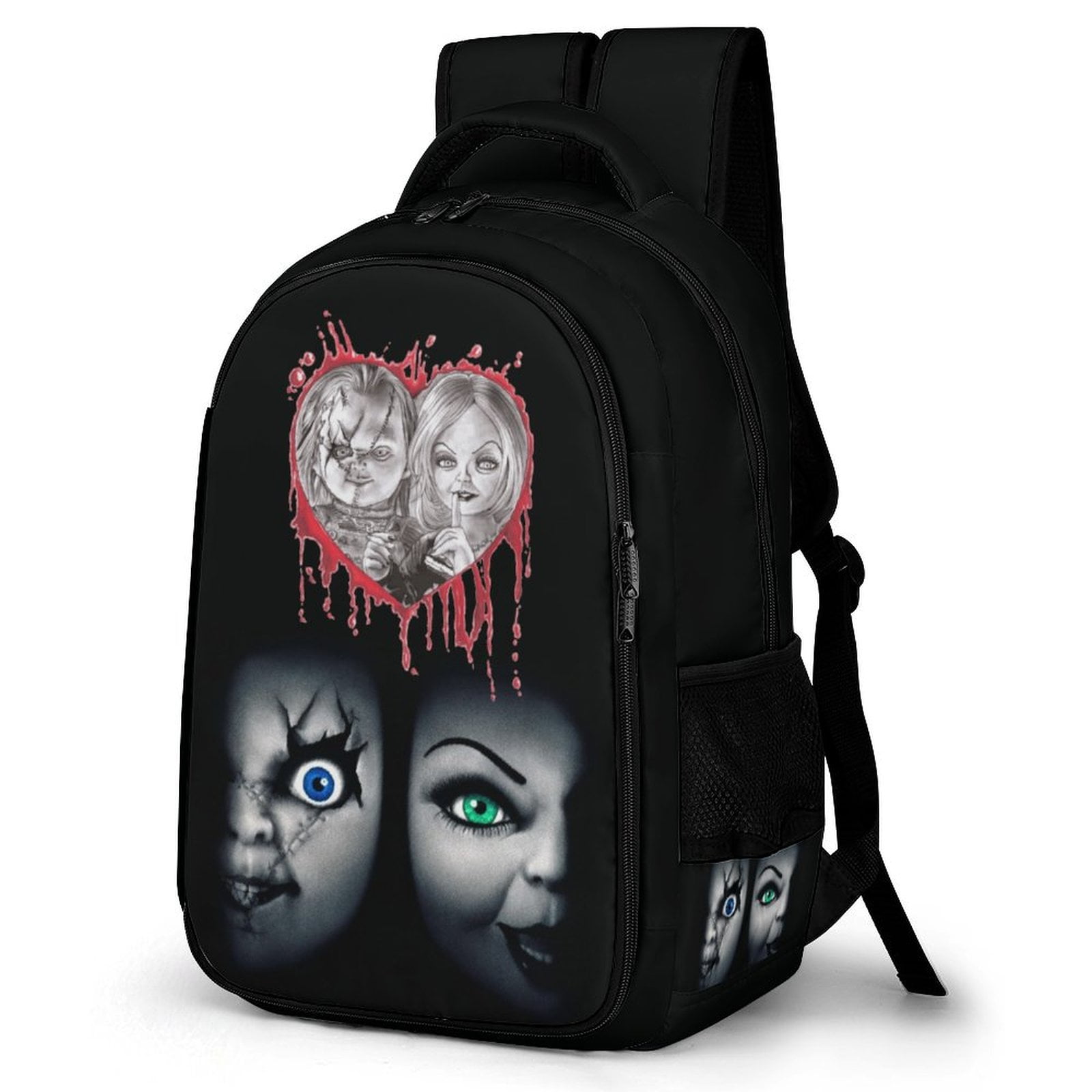 Blood Bride Of Chucky Backpack Student Schoolbag Large Capacity Daypack ...