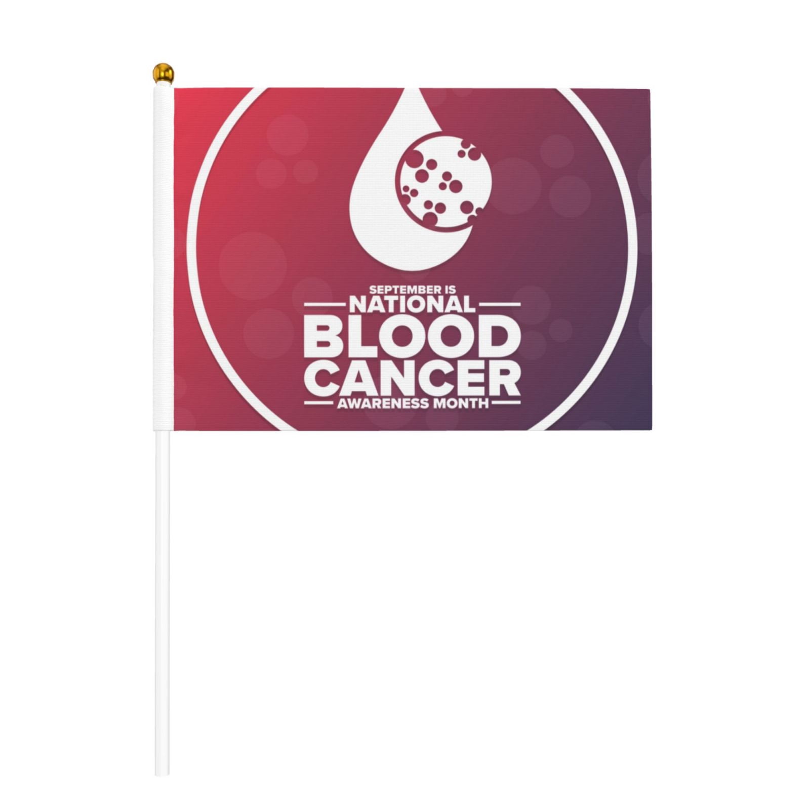 Blood Cancer Awareness Month Flag Small Mini Hand Held Flags Small ...