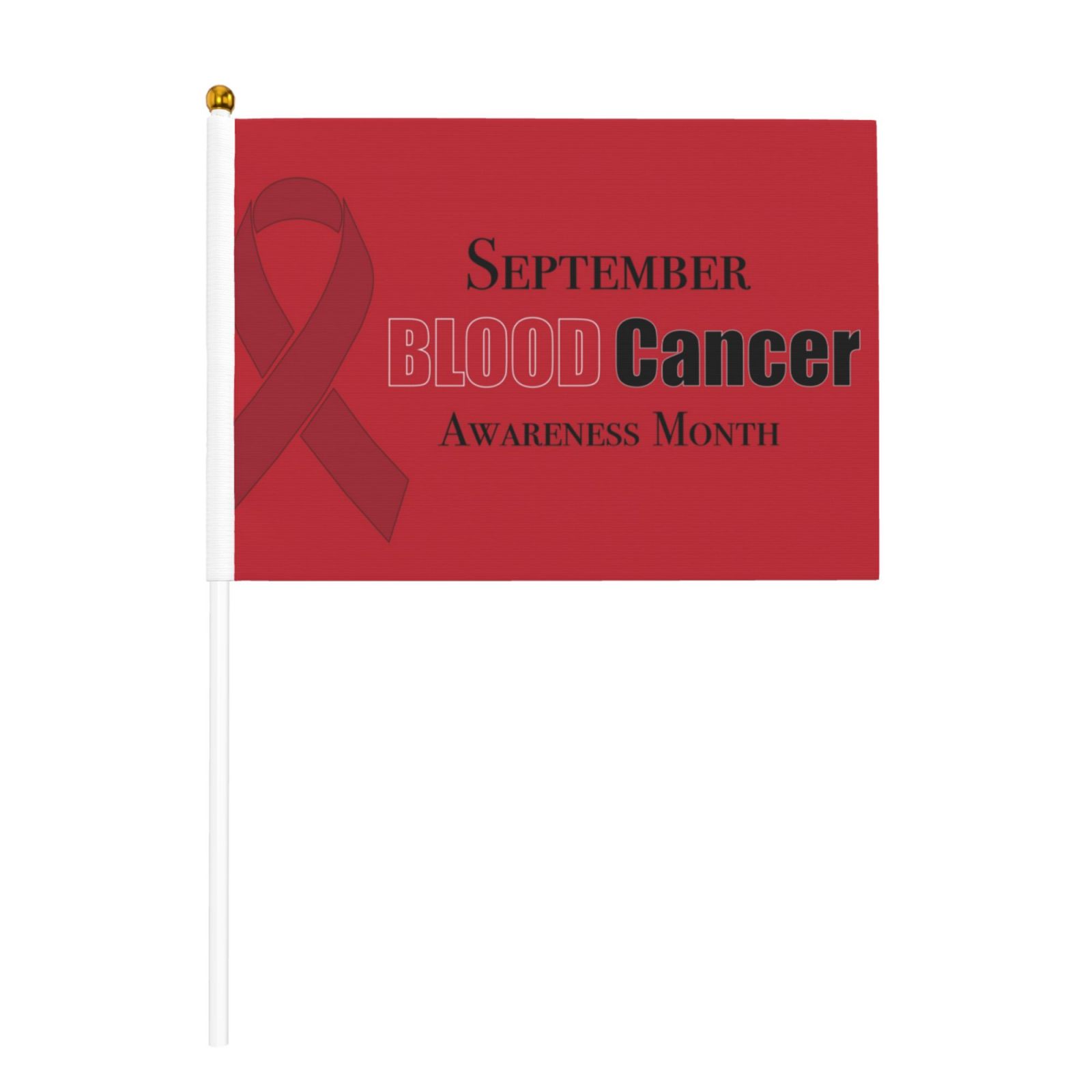 Blood Cancer Awareness Month Flag Small Mini Hand Held Flags Small ...
