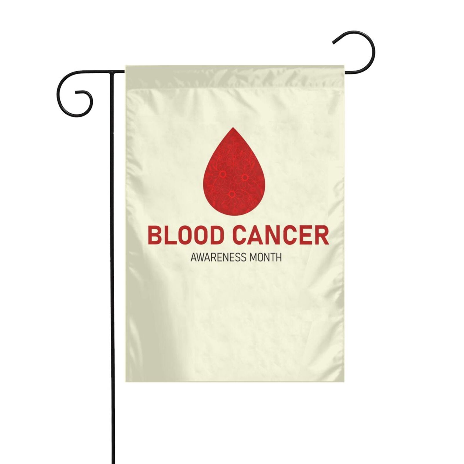 Blood Cancer Awareness Month Garden Flag Double Sided Yard Banner Flags ...