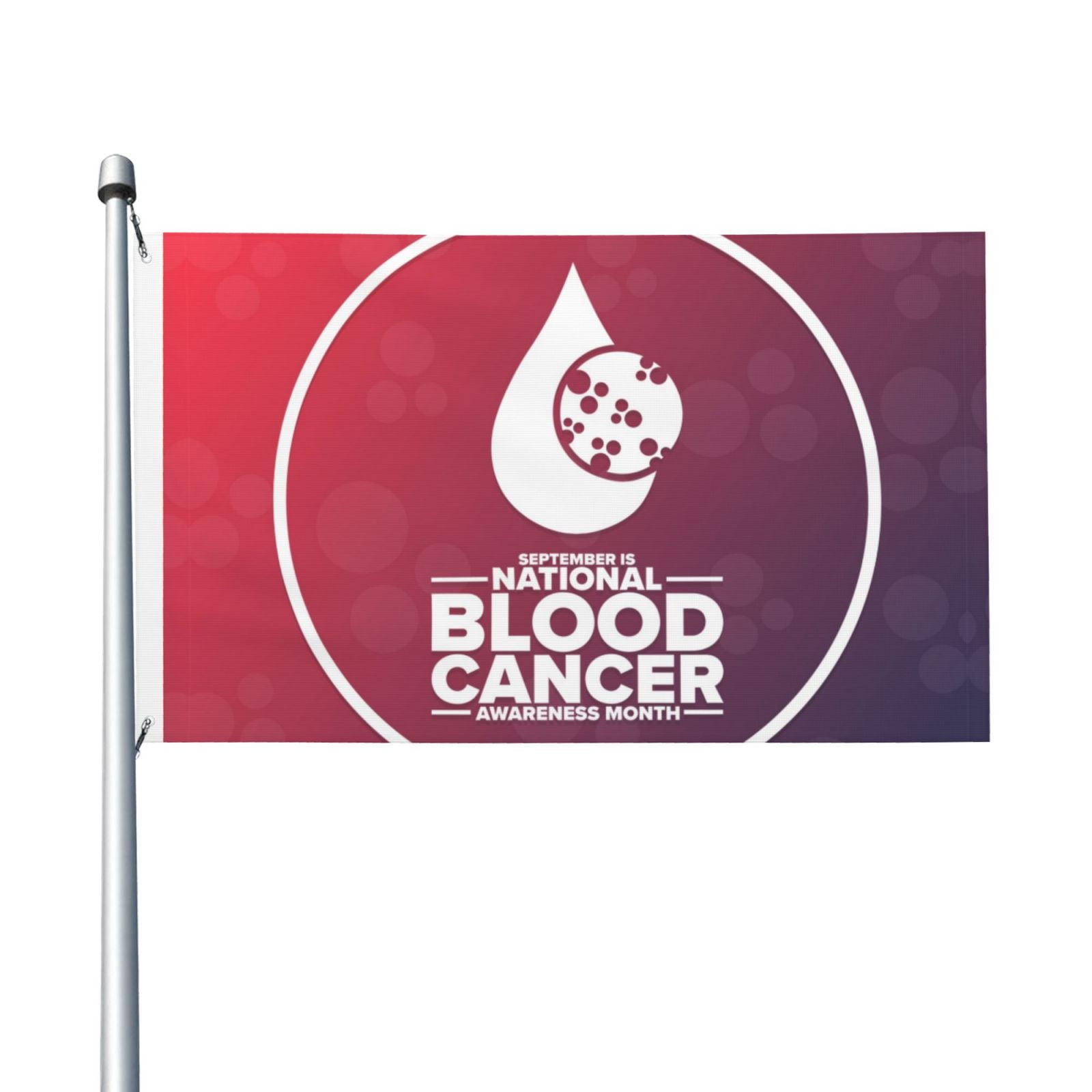 Blood Cancer Awareness Month Garden Flags 3x5 Ft Decoration Double Side ...