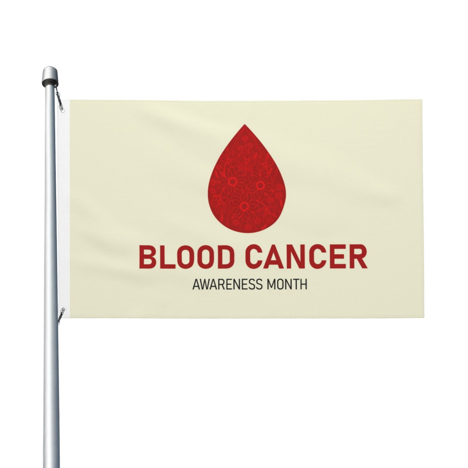 Blood Cancer Awareness Month Garden Flags 3x5 Ft Decoration Double Side ...