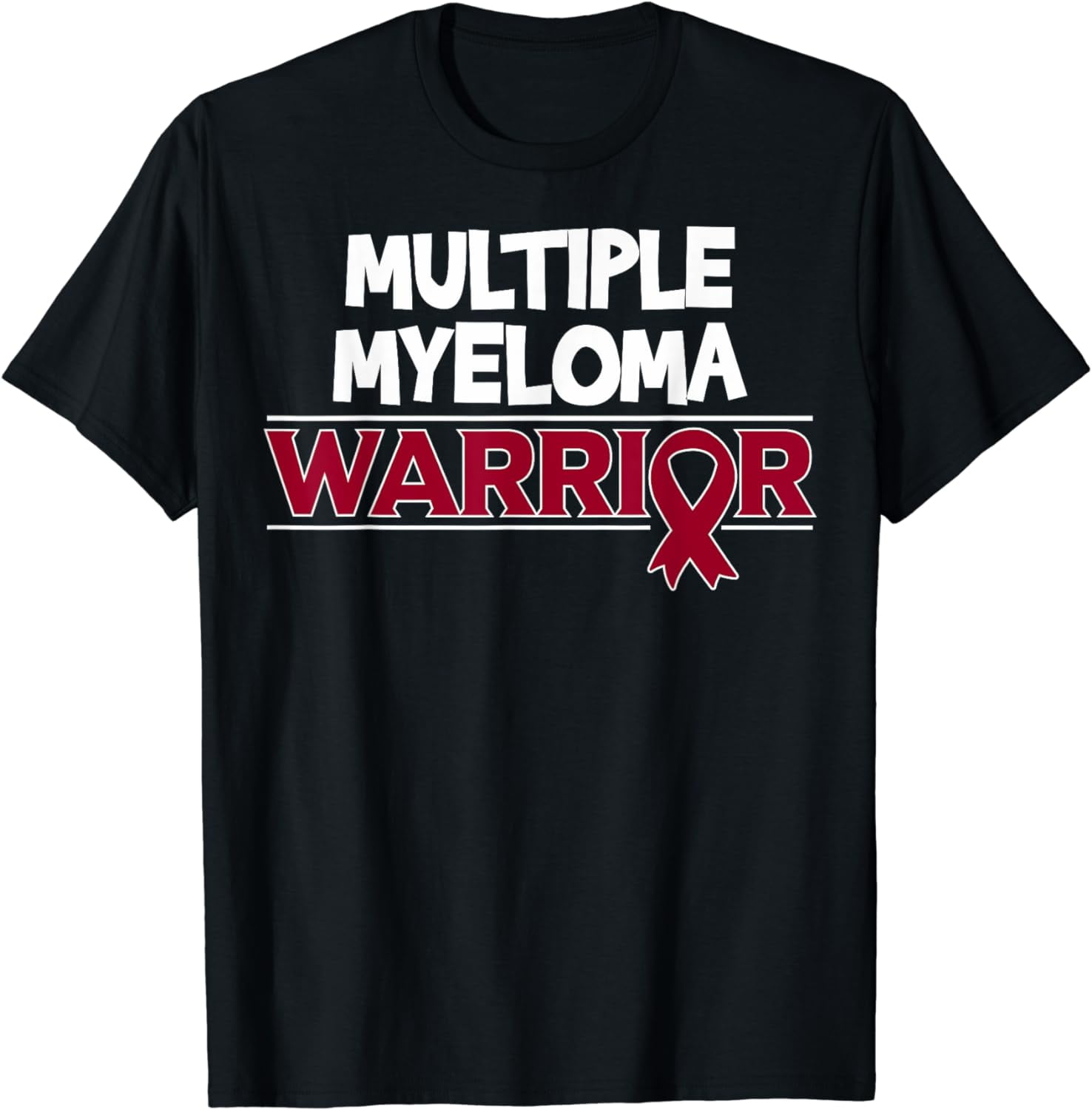 Blood Cancer Awareness - Multiple Myeloma Warrior T-Shirt - Walmart.com