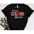 Blood Cancer Awareness Shirt Red Ribbon for Blood Cancer Awareness ...