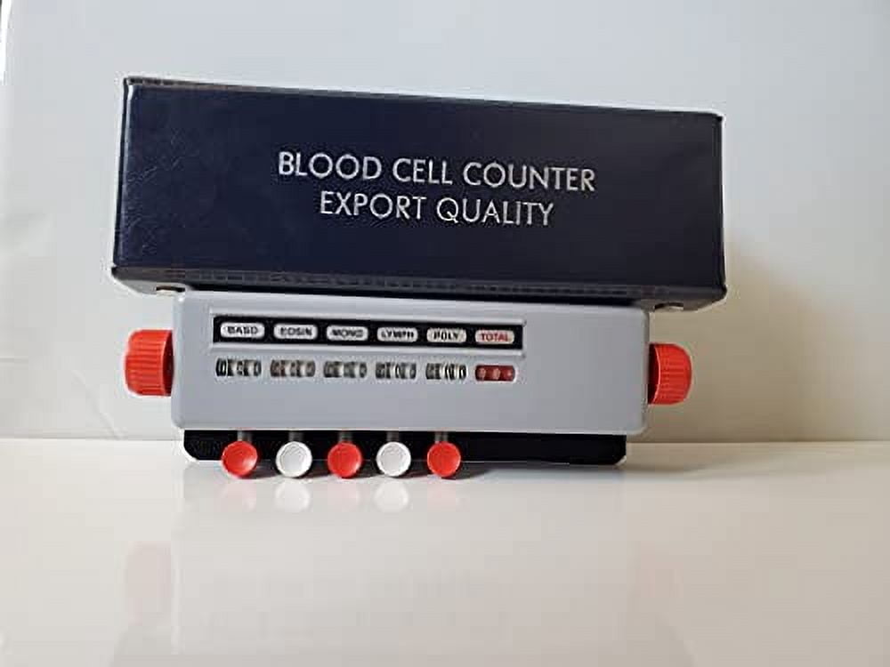 Blood Cell Counter | Manual 5 Key | Attractive Case - Walmart.com