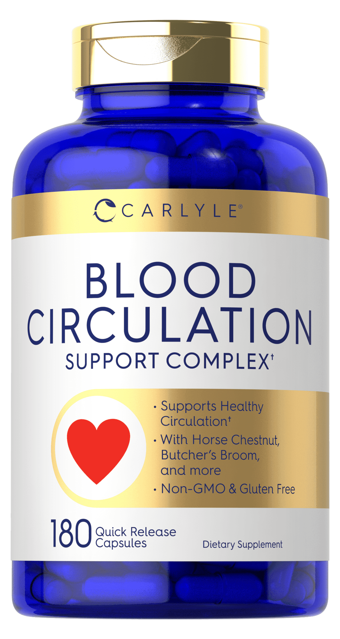 Carlyle Blood Circulation Health Support System | 180 Capsules ...