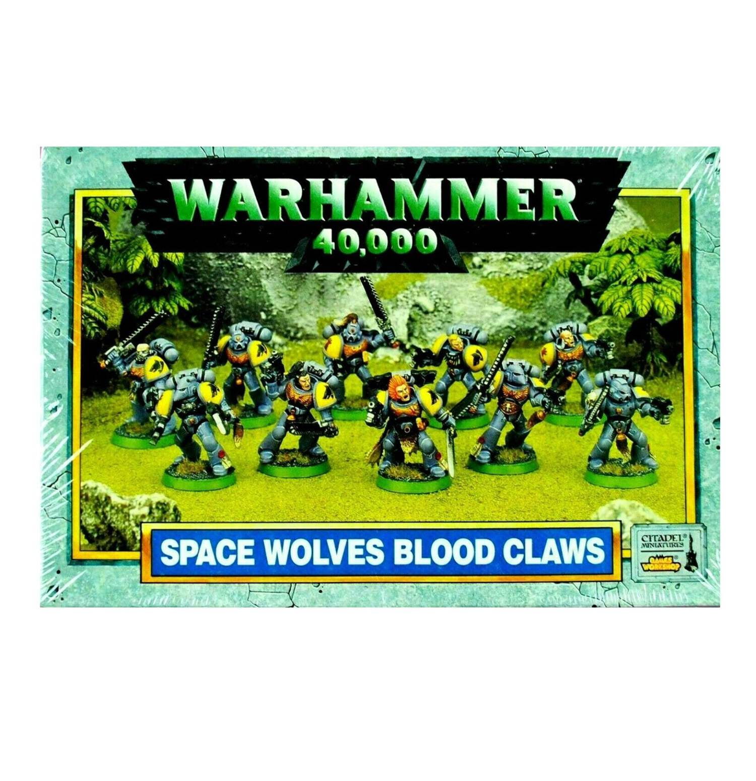 Blood Claws Space Wolves Warhammer 40K Space Marines - Walmart.com