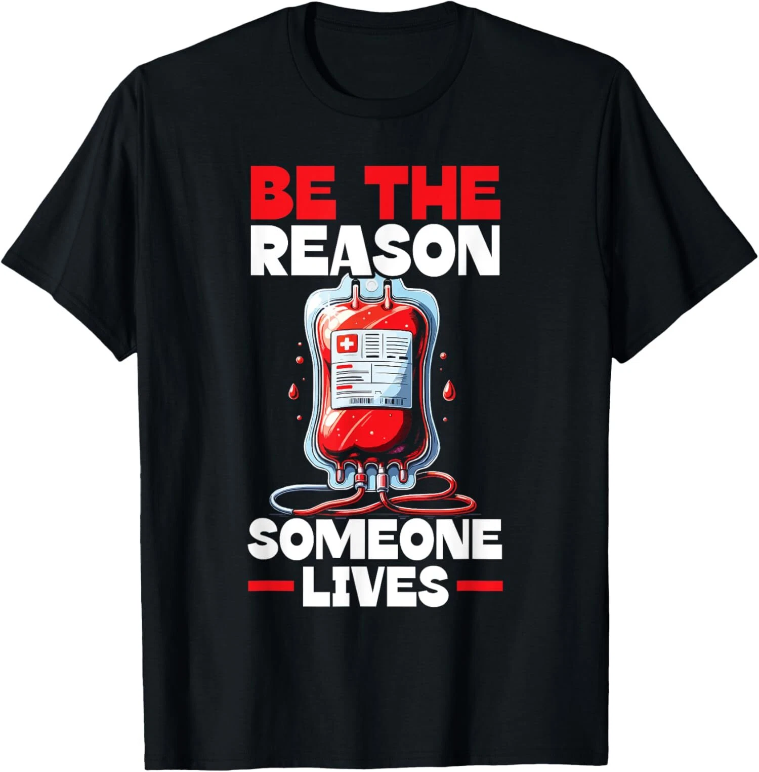Blood Donation Awareness Support Charity Hospital Donor Graphic Unisex ...