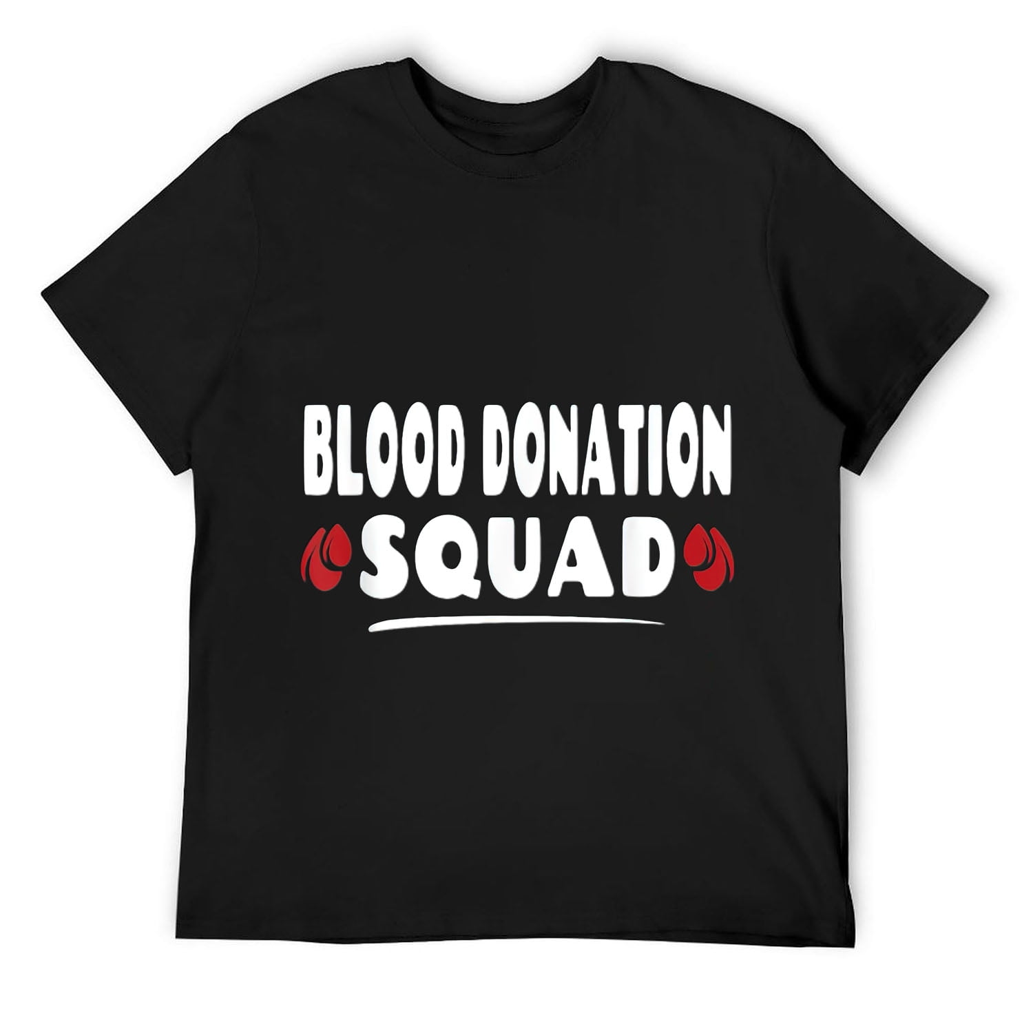 Blood Donation Squad - Blood Donor Mens T-Shirt Black XL - Walmart.com