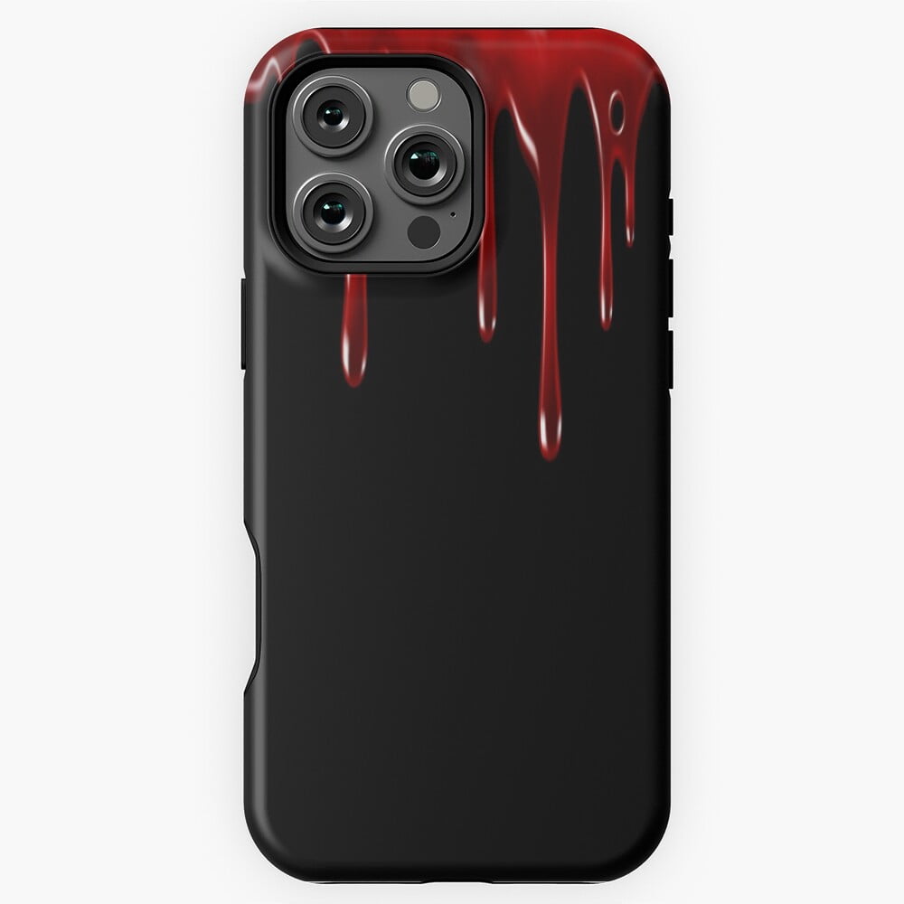 Blood Dripping Black Gothic Horror Dark Aesthetic Art Phone Case for ...