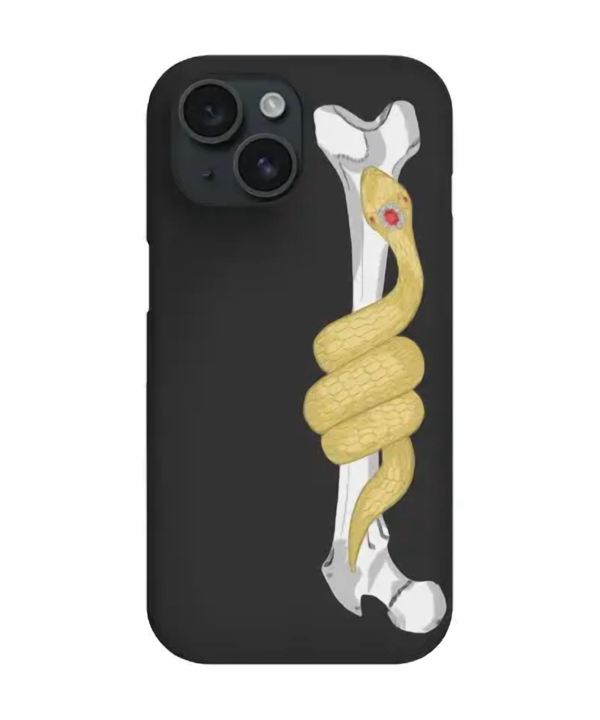 Blood Drop Serpent Snake Gothic Art Phone Case for iPhone 16 15 14 13 ...