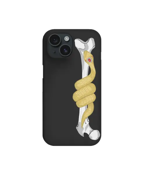 Blood Drop Serpent Snake Gothic Art Phone Case for iPhone 16 15 14 13 ...