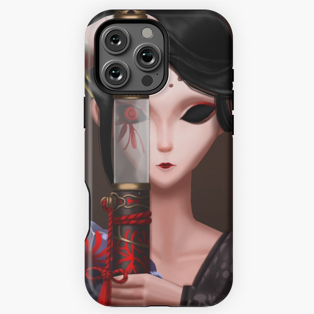 Blood Fan Identity V Geisha Art Phone Case for iPhone 16 15 14 13 12 11 ...