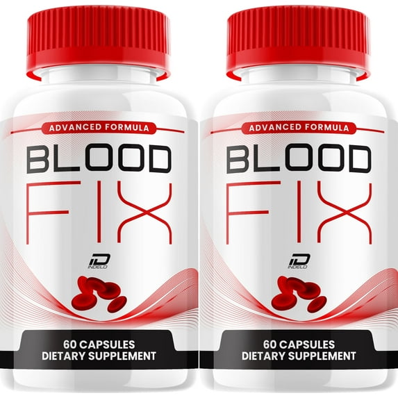 Blood Fix Capsules – BloodFix All Natural Glycogen Support, 2 Pack, 120 ...