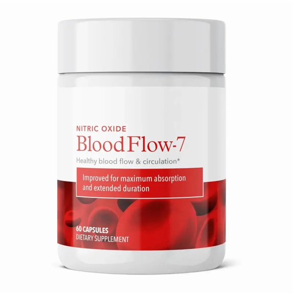 Blood Flow-7 Nitric Oxide 60 Caps - Walmart.com