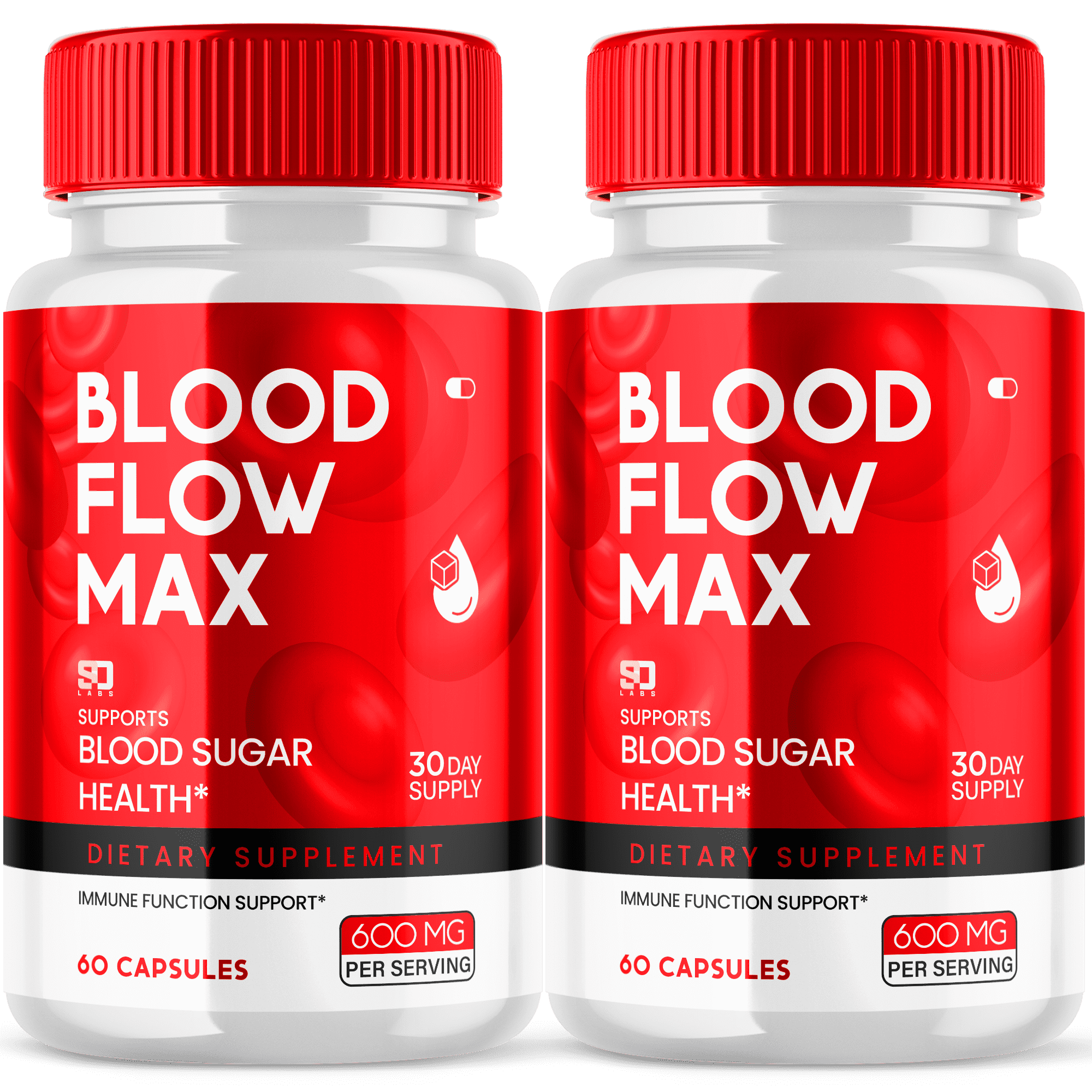 Blood Flow Max Advanced Max Strength Vessel Supplement 120 Capsules ...