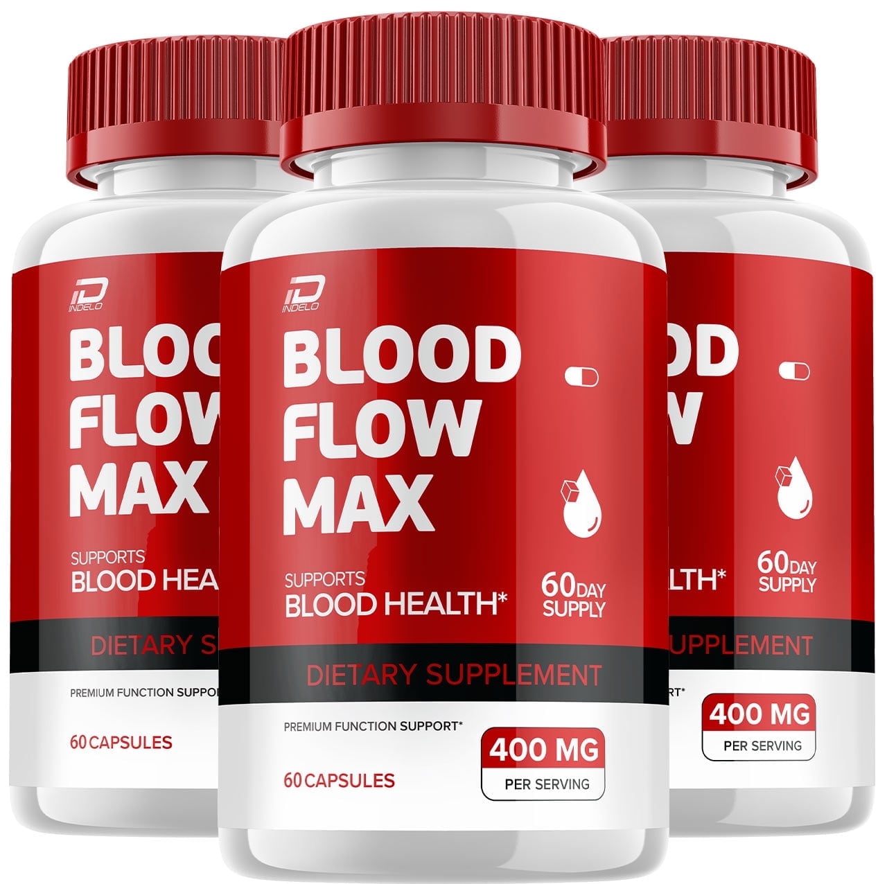 Blood Flow Max Capsule, BloodFlowMax Advanced Blood Support Formula, 3 ...