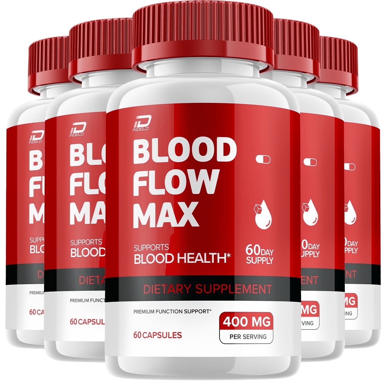 Blood Flow Max Capsule, BloodFlowMax Advanced Blood Support Formula, 5 ...