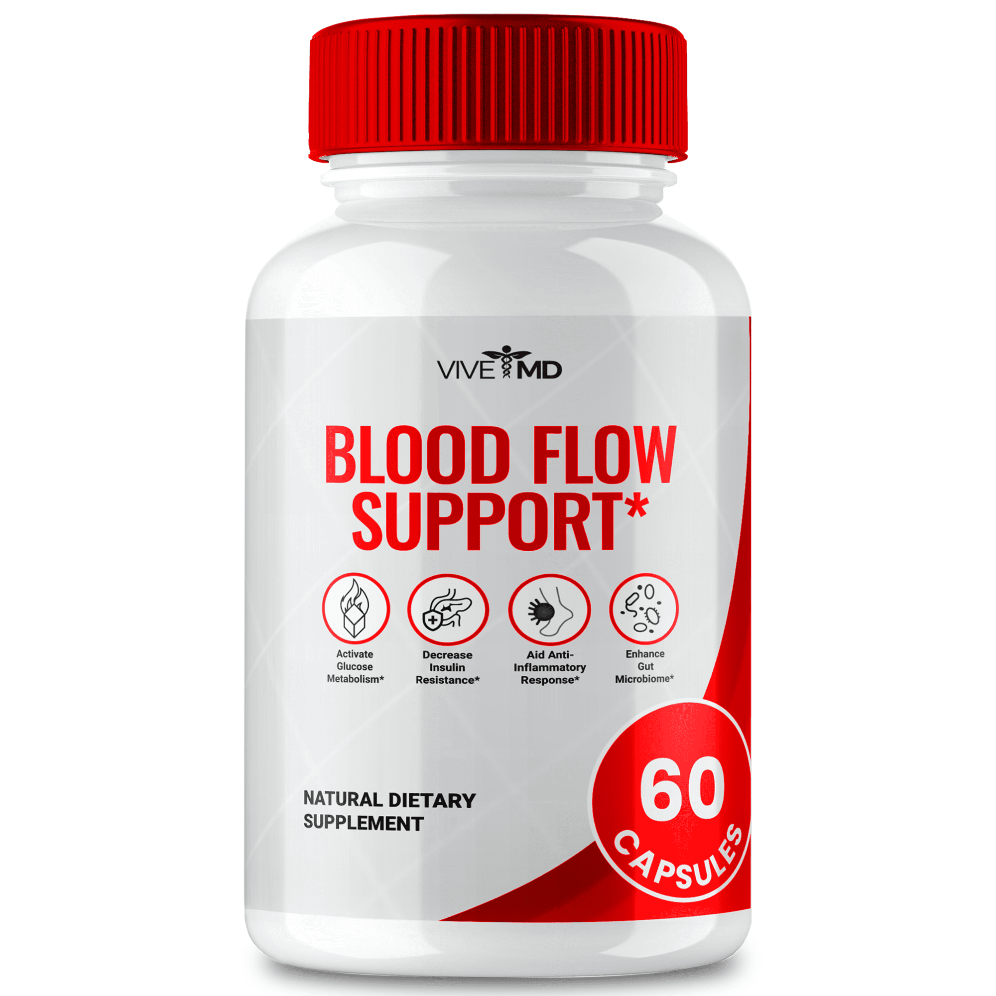 Blood Flow Support Capsules, Blood Formula Support Supplement Pills ...
