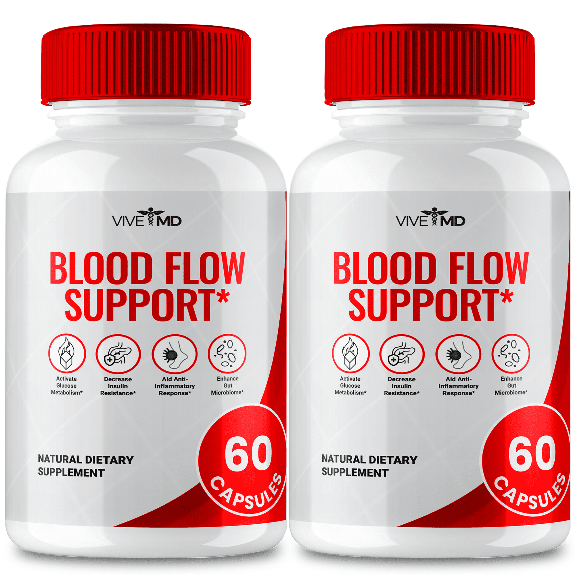 Blood Flow Support Capsules, Blood Formula Support Supplement Pills ...