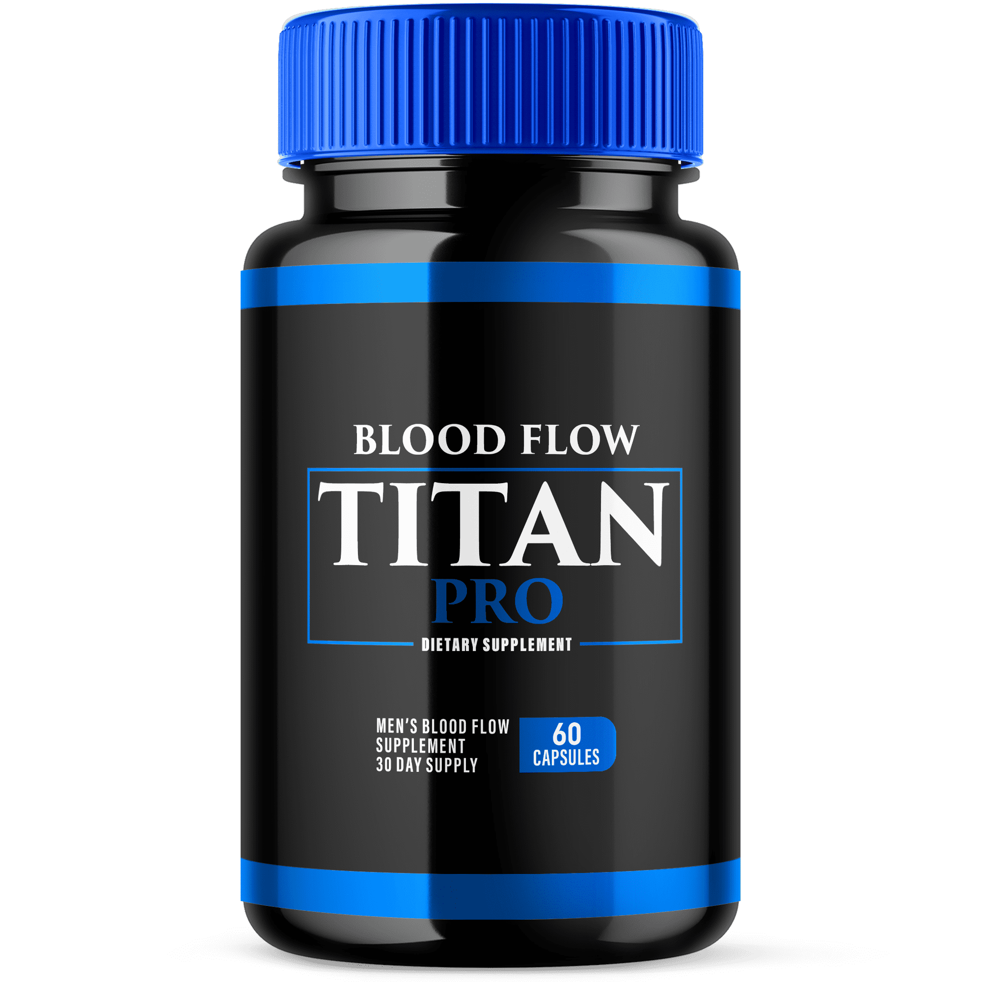 Blood Flow Titan Pro for Men Advanced Blood Support Vitamin Supplement ...