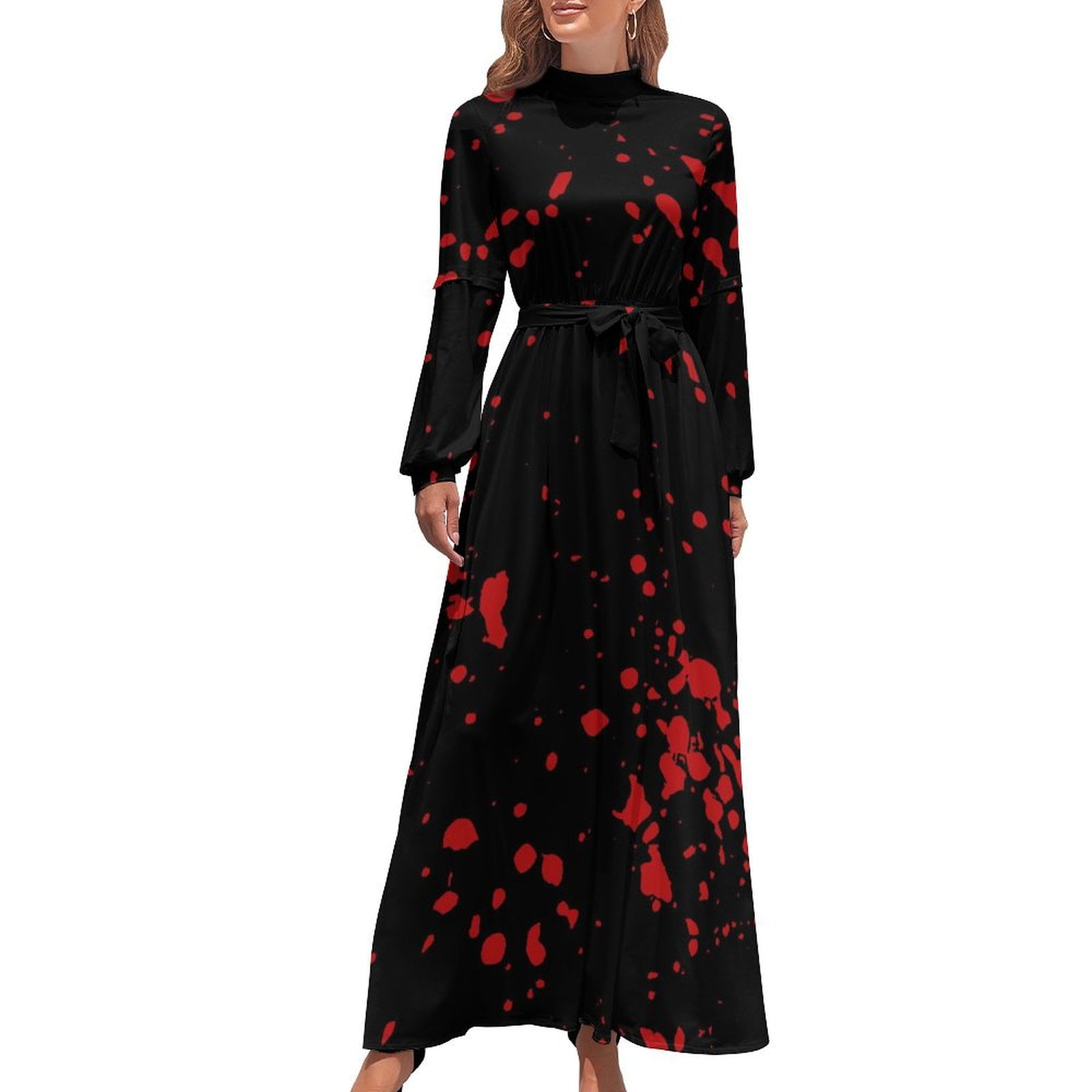 Blood Long Dress Women's Summer Skirt Dress for Women Prom Dresses ...